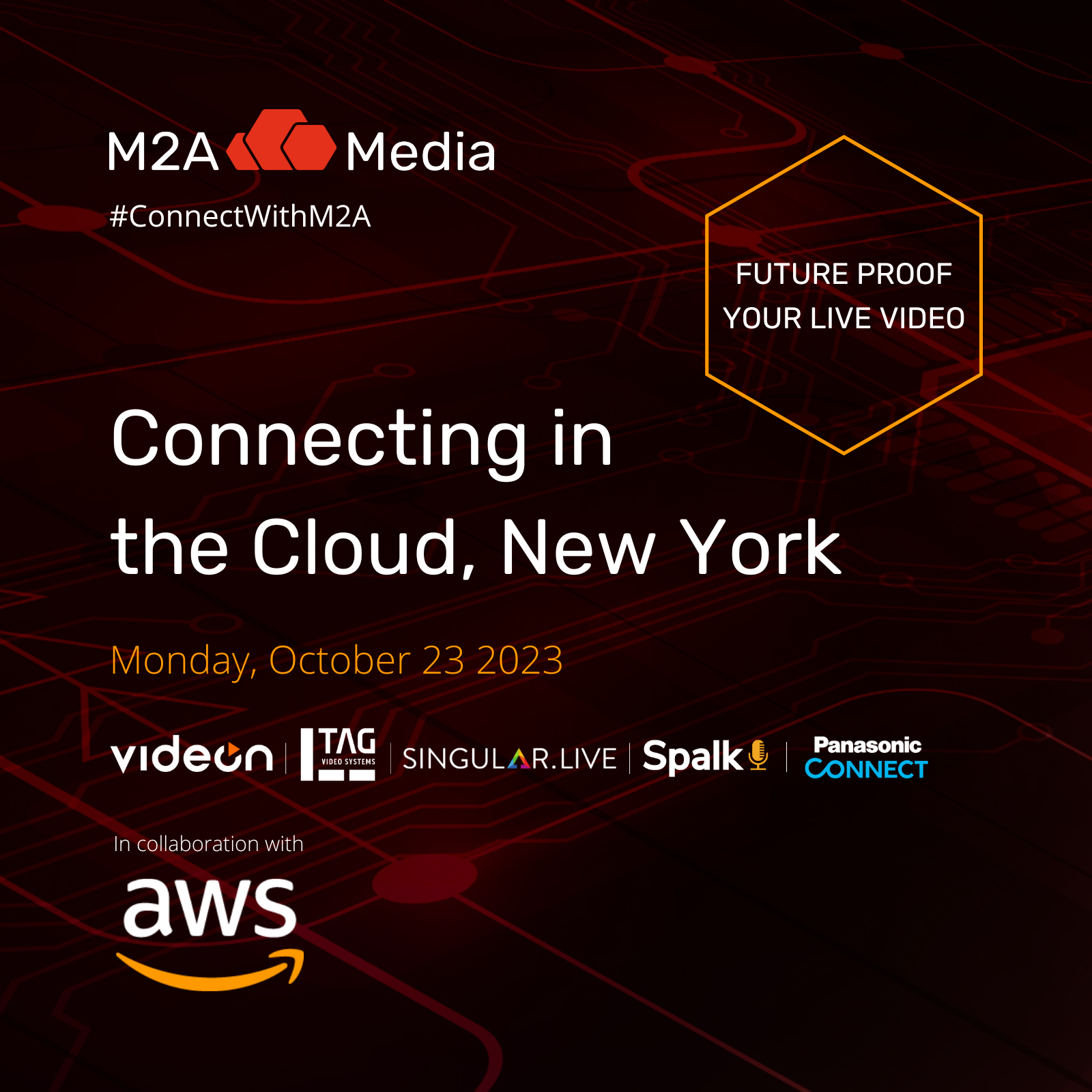 M2A AWS Roadshow New York - M2A Media