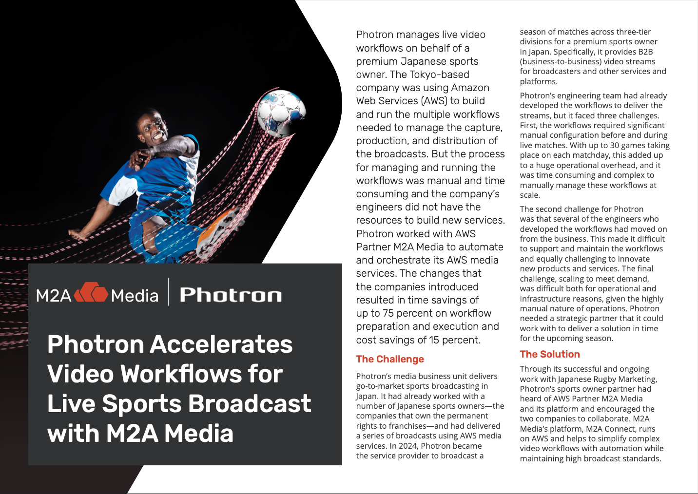 Photron Case Study - M2A Media